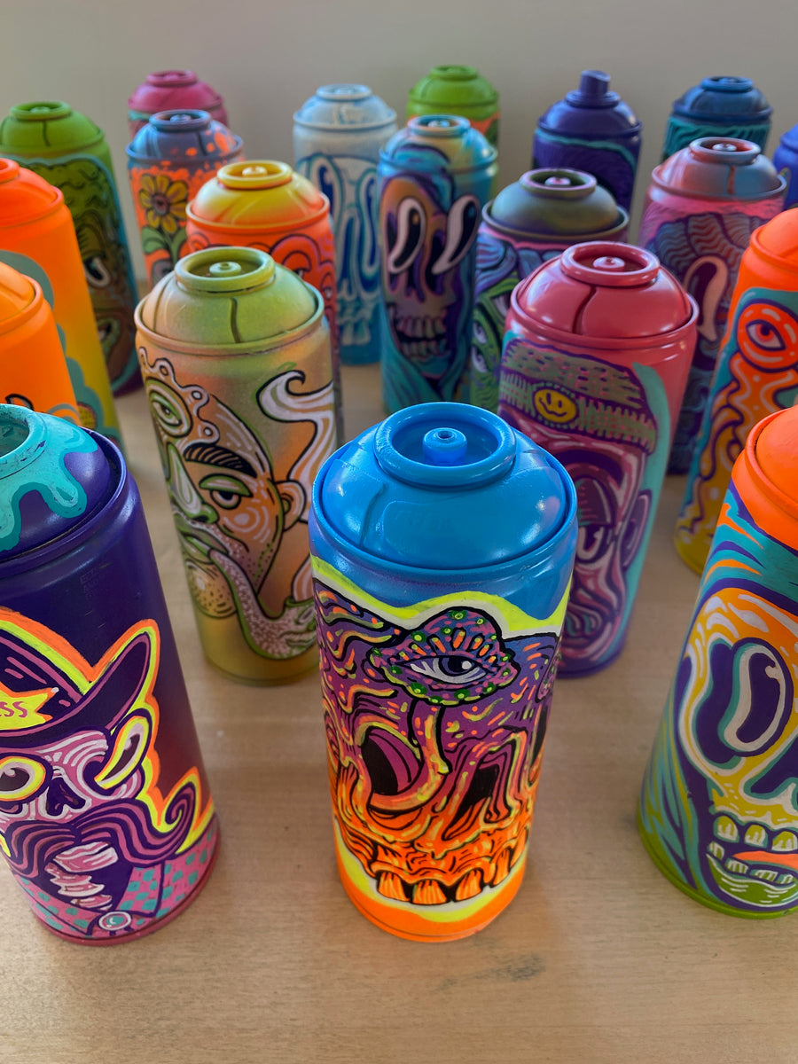Limited Edition: Upcycled Spray Can Collectibles – Mr Melty